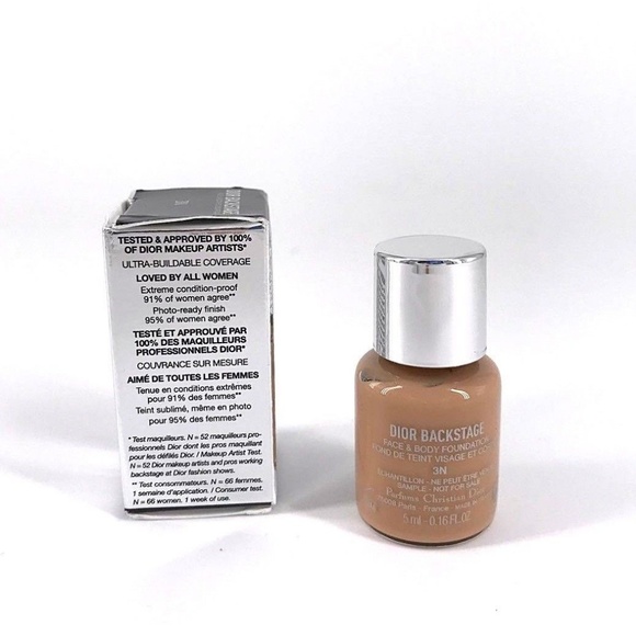 Dior | Makeup | Dior Backstage Face Body Foundation 3n | Poshmark